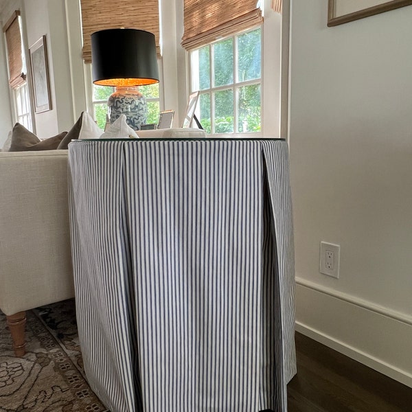 Custom Made Filing Cabinet Cover, Slipcover, Cotton Canvas, Console ...