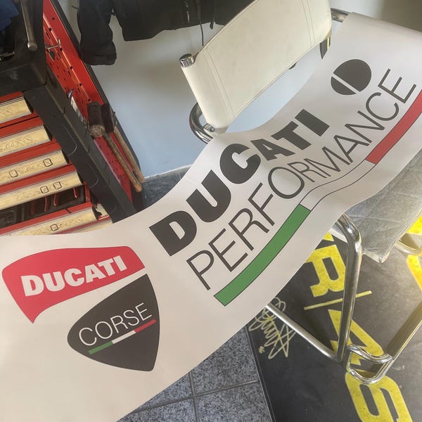 KTM Ready to Race Vinyl Banner Workspace Sign Decoration Garage Car ...