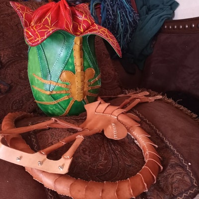 Face Hugger Mask Leather Pattern PDF by Leatherhubpatterns - Etsy