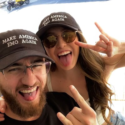 Make America Emo Again Hat Embroidered Baseball Dad Cap MAGA Hat, Emo ...
