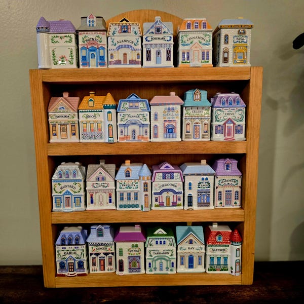 Lenox Spice Rack Shelf | Handmade Solid Wood Lenox Spice Rack Shelf ...