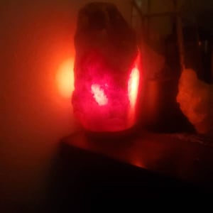 Himalayan Salt Lamp, Pink Salt Lamp, 100% Pure and Authentic Natural ...