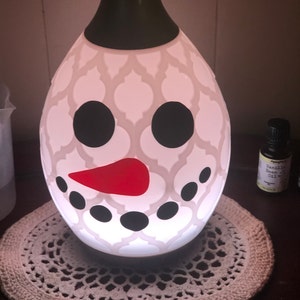 Snowman ~ Desert Mist Diffuser ~ Dewdrop Diffuser ~ Vinyl Decal - Etsy