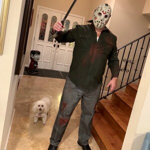 Custom Hand Painted Part 3 Jason Costume Set PLEASE READ DESCRIPTION - Etsy