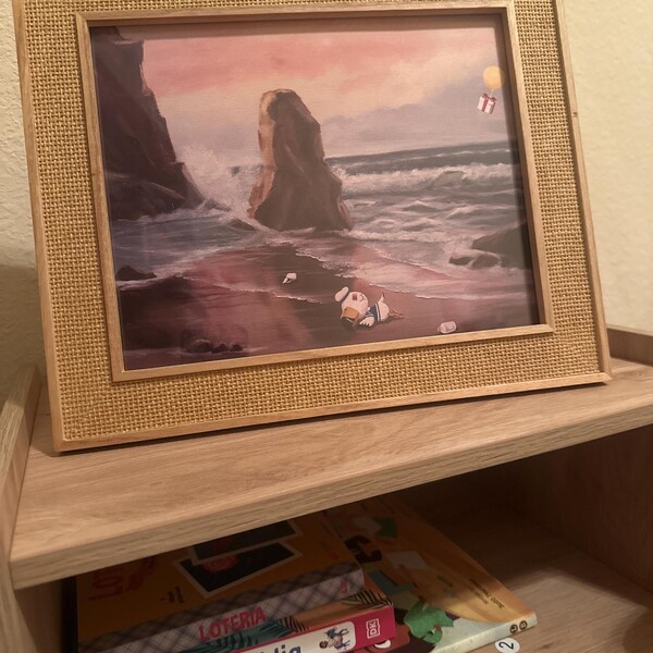 Ew, David - Canvas Print - 18" X 24" - Modified Thrift Store Art ...