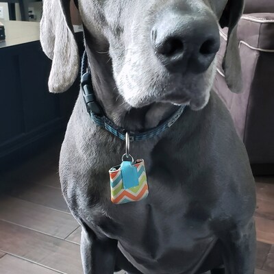 Pet Tag Silencer / Dog Tag Pouch /dog Tag Holder /dog ID Tag Silencer ...