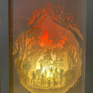 Paper Cut Light Box - Etsy