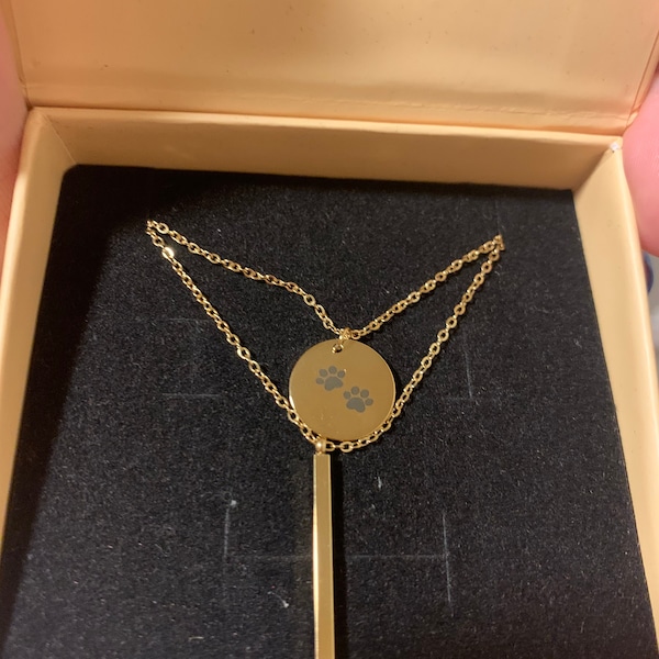 Double Chain Gold Necklace Set of 2, Combo Necklaces Set, Custom Gift ...