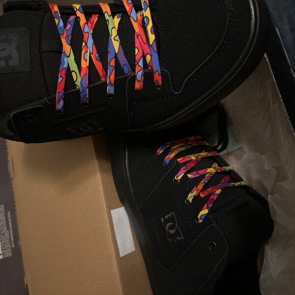 Shoelaces With Leopard Prints . Cheetah Pattern Shoestrings. Perfect ...