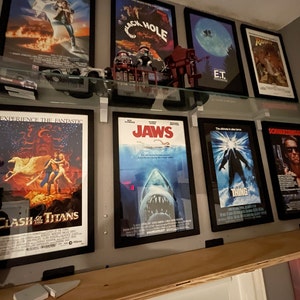 Jaws 11x17 Framed Movie Poster - Etsy