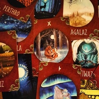 Reference Sheet Instant Download/the Enchanted Woodland Runic Oracle ...