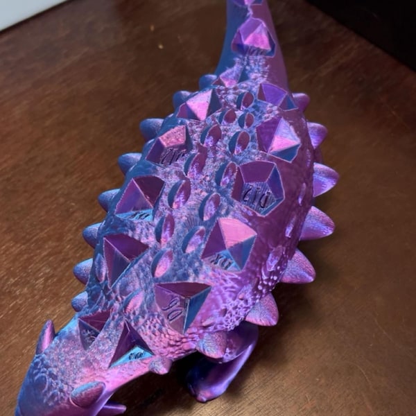 Angus the Ankylosaurus Dino Dice Holder | Dungeons and Dragons Dice ...