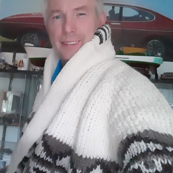 Starsky Sweater Custom Made Starsky & Hutch Cardigan Sweater Men's ...