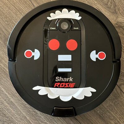 Original Deluxe Rosie the Robot Face Decals for Your Robotic Floor ...