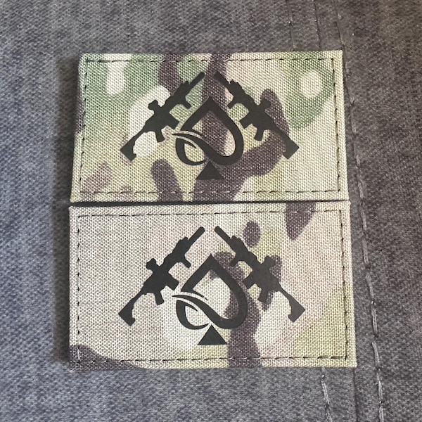 3.5x2in Custom Callsign Patch IR Patch Infrared Reflective Patches ...