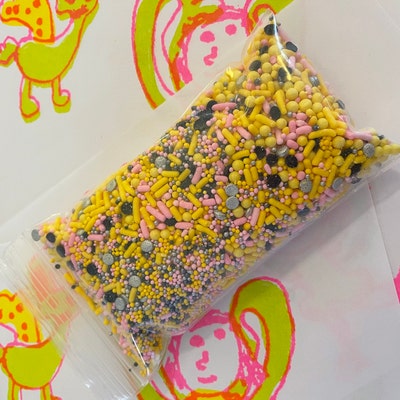 White Shimmer Confetti Dot Sprinkles Pretty Pearlescent White Polka Dot ...