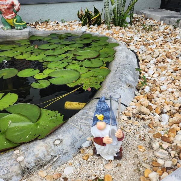 Cute Frog Decor Outdoor Statue Fairy Garden Decor Figurine Frogs ...