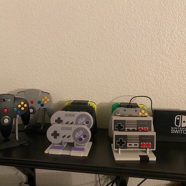 Nintendo 64 Controller Display Stand - Original N64 or Nintendo Switch ...