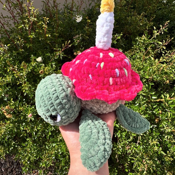 Cupcake Turtle Crochet Pattern PDF Download Beginner Friendly Amigurumi ...