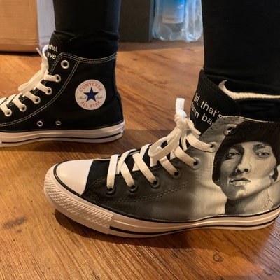 Hand Painted Custom Shoes Converse Art - Etsy