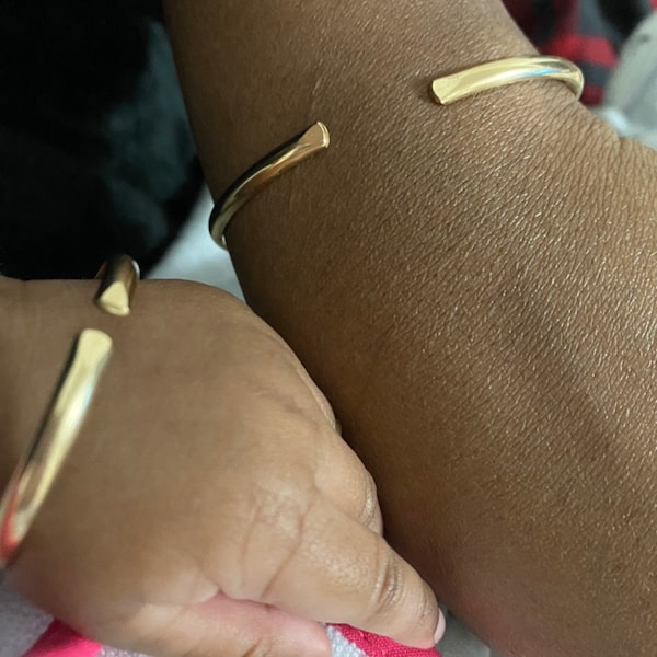 Gold Filled Mother Daughter/baby Bracelet Set - Etsy
