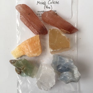 Mixed Calcite Rough Natural Premium Grade Stones: Choose - Etsy