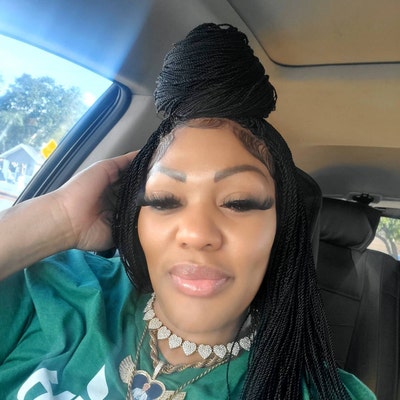 Lisa Bonnet Inspired Locs Braid Wig for Black Women Gift for Women Full ...