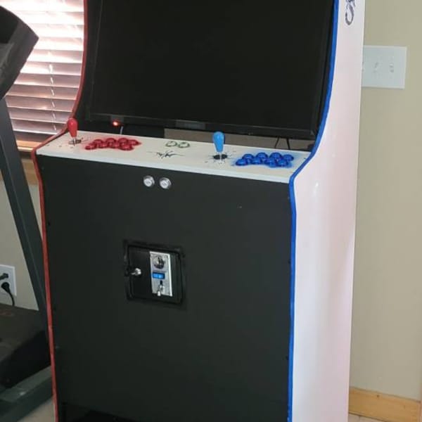 LVL32B4 Flagship 4 Player Upright Arcade Cabinet Kit for up to a 32 ...