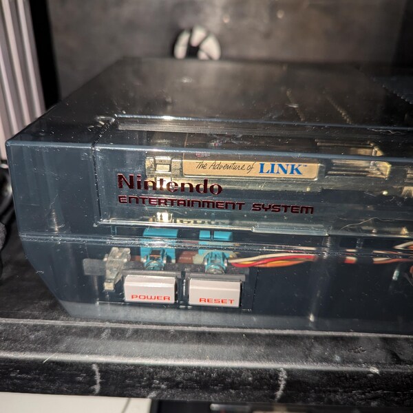 Nintendo NES Label / Aufkleber / Sticker / Badge / Logo 74 X 11mm268b ...