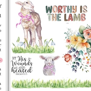 Psalm 23 Bible Journaling Stickers Printable Christian Faith - Etsy