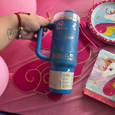 Lily and Leopard Print Laser Engraved Tumbler - Etsy