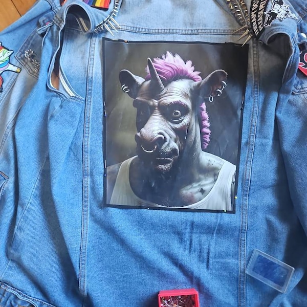 Retro Samurai Back Patch - Classic Japan Warrior Design for Jackets ...