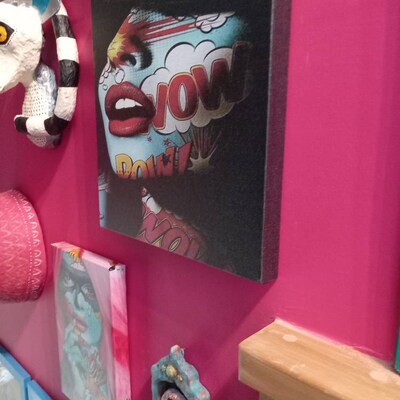 BANKSY, Street Graffiti Table, Canvas Decor, Wall Art Canvas, Wall ...