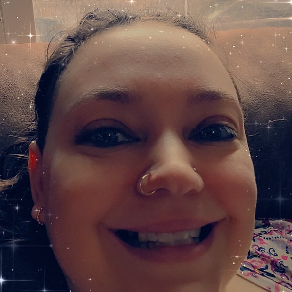 14k Solid Gold Nose Hoop, 6mm, 7mm, 8mm, 9mm 20g Hoop Snug Nose Ring ...