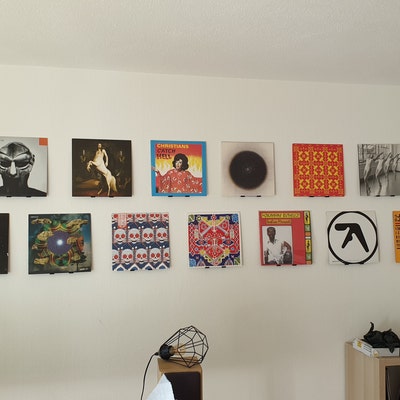 4X Vinyl Record Wall Mount set of 4 Pieces LP Display - Etsy