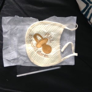 Pacifier Pull to Sound Alarm Machine Embroidery Design, Embroidery ...