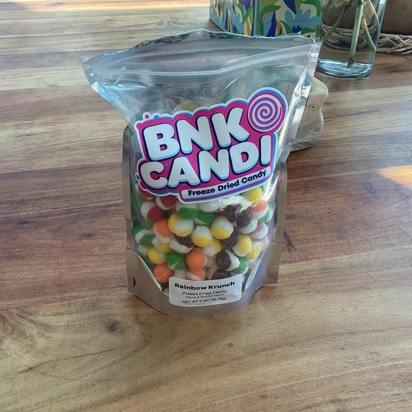 Freeze Dried Candy - Sour Krunch - 5 Oz Resealable Bag (3 Varieties ...