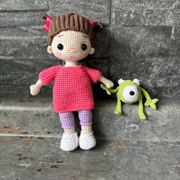 Crochet Pattern Doll Boo , ENG Pdf,spa Pdf - Etsy