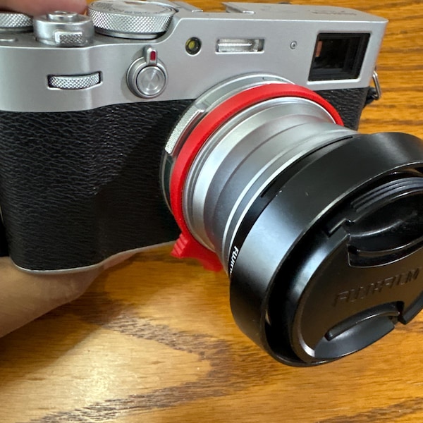 Fujifilm X100V & X100VI Leica Style Manual Focus Ring Tab 3D Printed ...