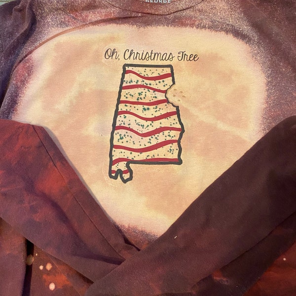 Alabama Christmas Tree Cake Sublimation Design - 300 DPI - Etsy
