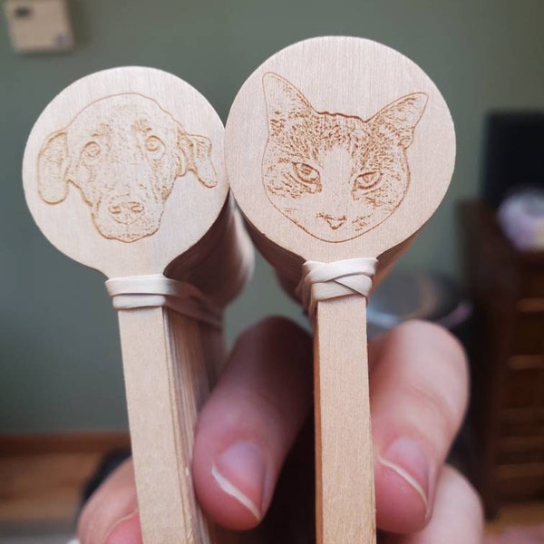 Signature Dog Drink Stir Stick, I Do Too Wood Engraved Cocktail Sticks ...