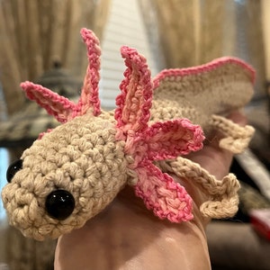 Crochet Axolotl PDF Pattern digital Pattern Only NOT the - Etsy