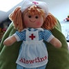 Rag Doll Nurse Nancy 28 Cms Personalised Lovely Girl's Gift Keepsake ...
