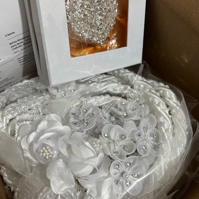 White Wedding Lasso Traditional Wedding Lasso Lazo De Boda Wedding ...