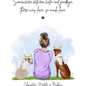 Personalised Graduation & Pet Print Dog Owner Graduation Gift Daughter ...