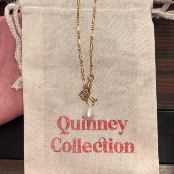 14k Gold Filled Albert Necklace | by Quinney Collection, Pocket Watch ...