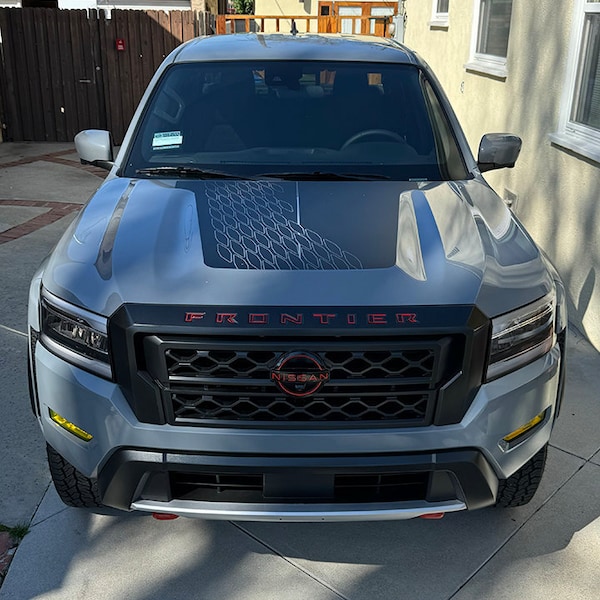 Decals Kit for Nissan Frontier 2022-25 (bedside + Insert Logos) Pro4x ...