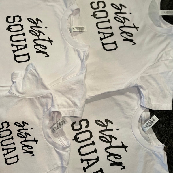 Sibling Matching Iron on Decal: Big, Middle or Little Sister or Brother ...