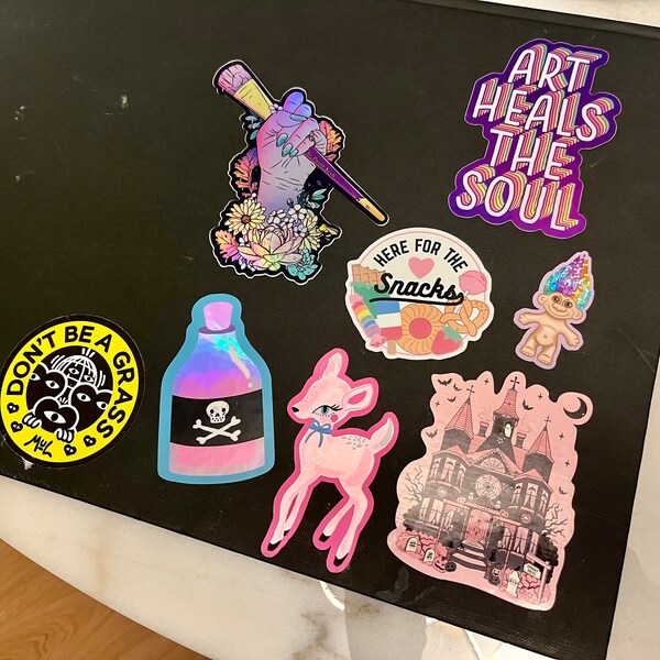 Creative Magic Holographic Sticker - [ Colorful Artist Sticker | Gifts ...