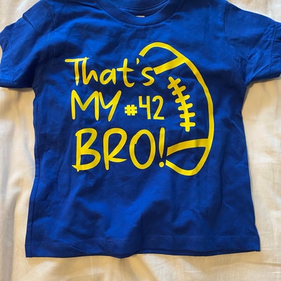 That's My Bro Shirt Baseball Sibling Shirts Baseball Brother Shirt ...